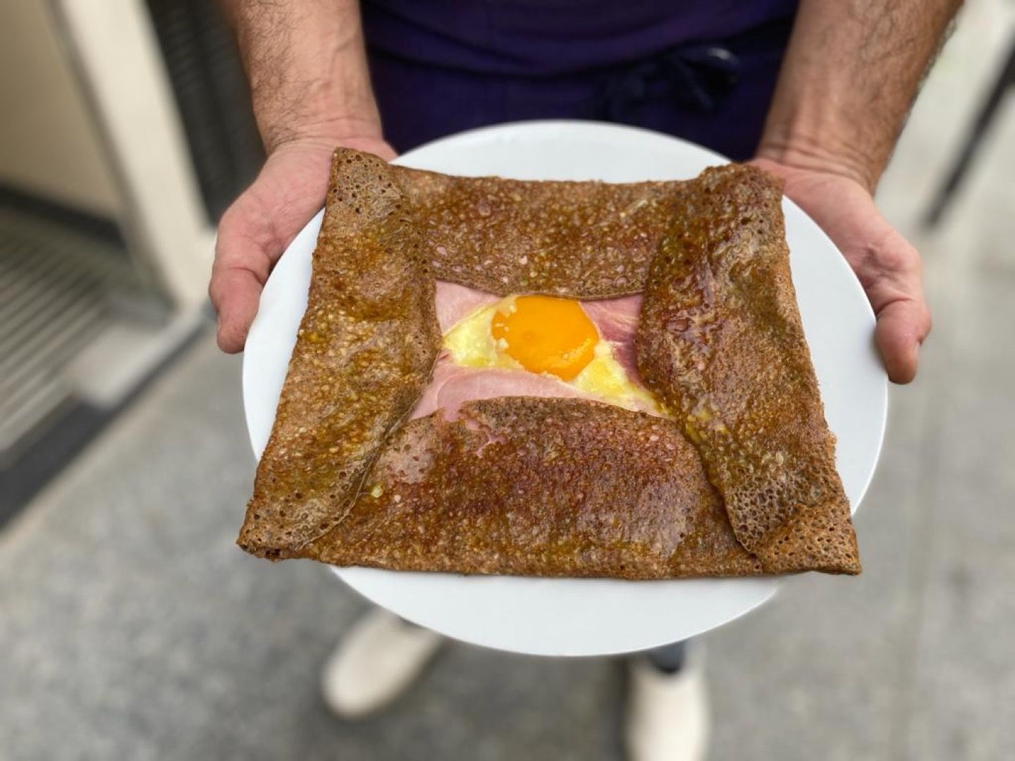 Recette galette complète - Tanguy - Fooding